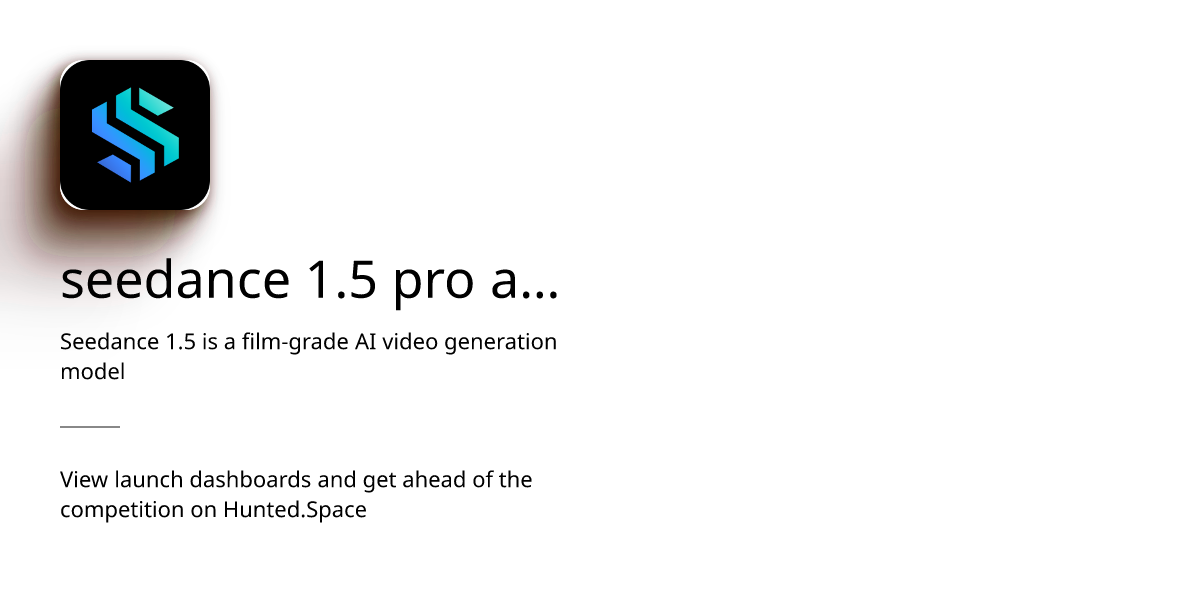 seedance 1.5 pro ai video generator - Seedance 1.5 is a film-grade AI ...