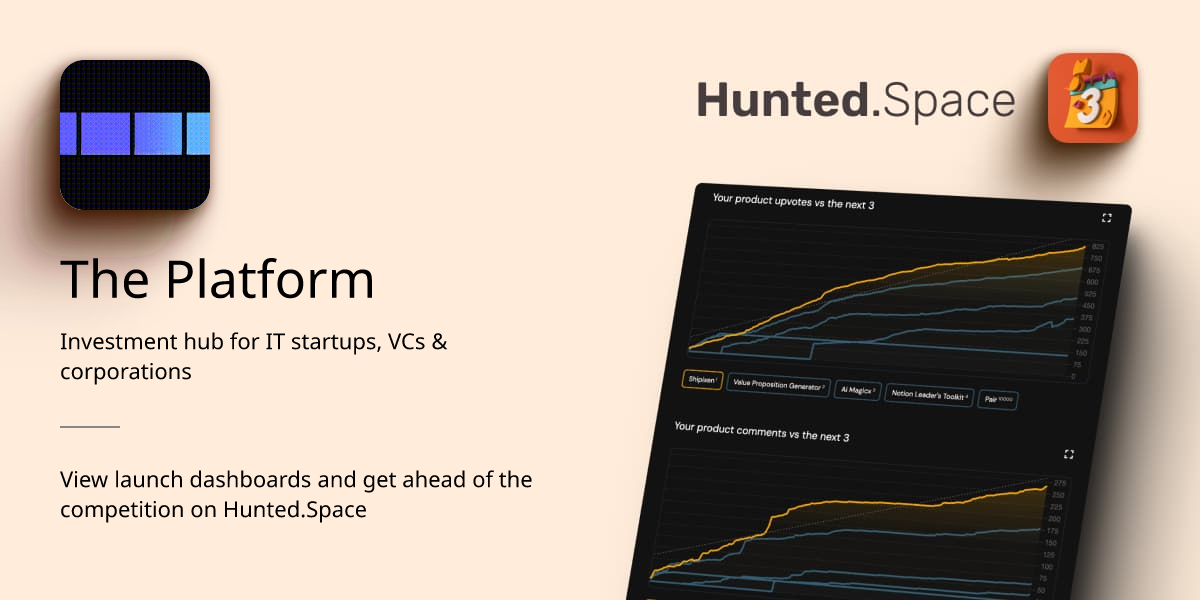 The Platform | Product Hunt launch dashboard (452 upvotes | 95 comments)