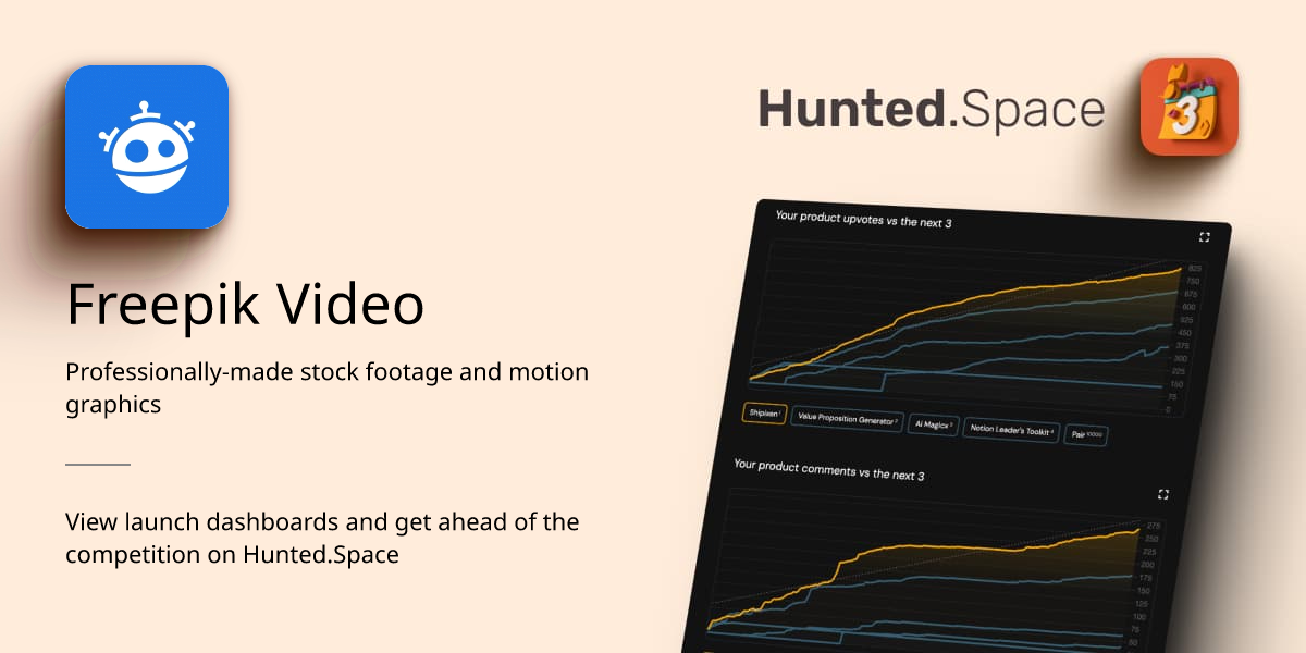 Freepik Video | Product Hunt launch dashboard (499 upvotes | 71 comments)