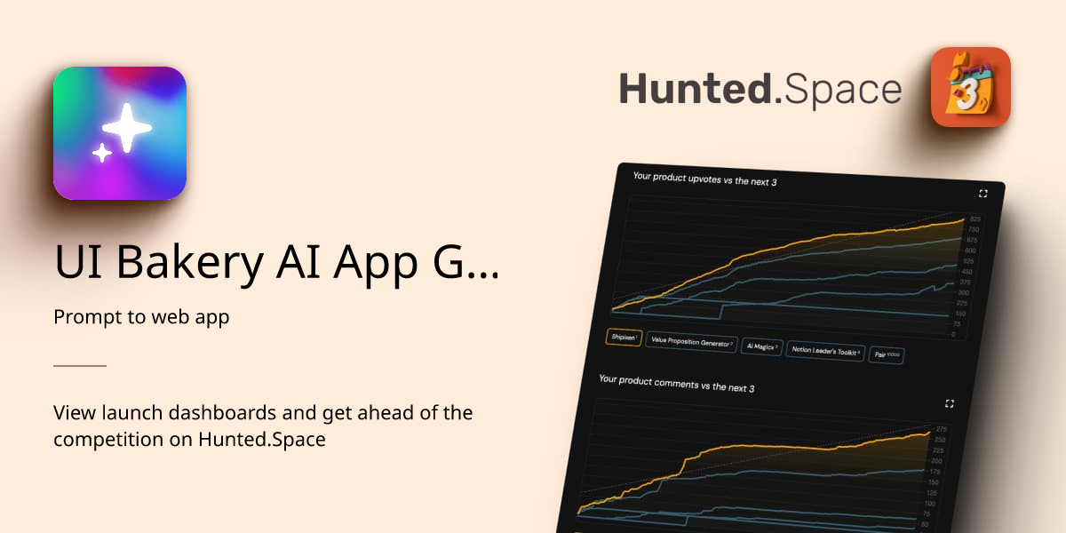 UI Bakery AI App Generator | Product Hunt launch dashboard (331 upvotes ...