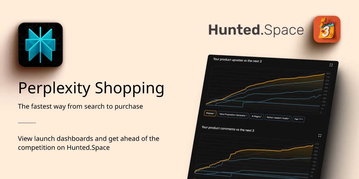Perplexity Shopping | Product Hunt launch dashboard (184 upvotes | 9 ...