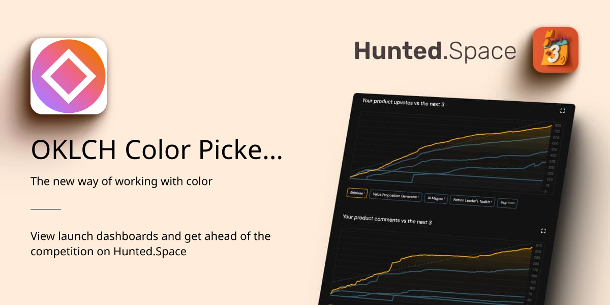 OKLCH Color Picker & Converter | Product Hunt launch dashboard (367 ...